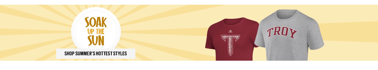 Troy University Spirit Apparel & Gear, Football Gear & Gifts | Troy ...